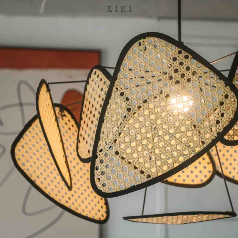 Suspension Screen Cannage | Screen Pendant Light| KiKi Lighting