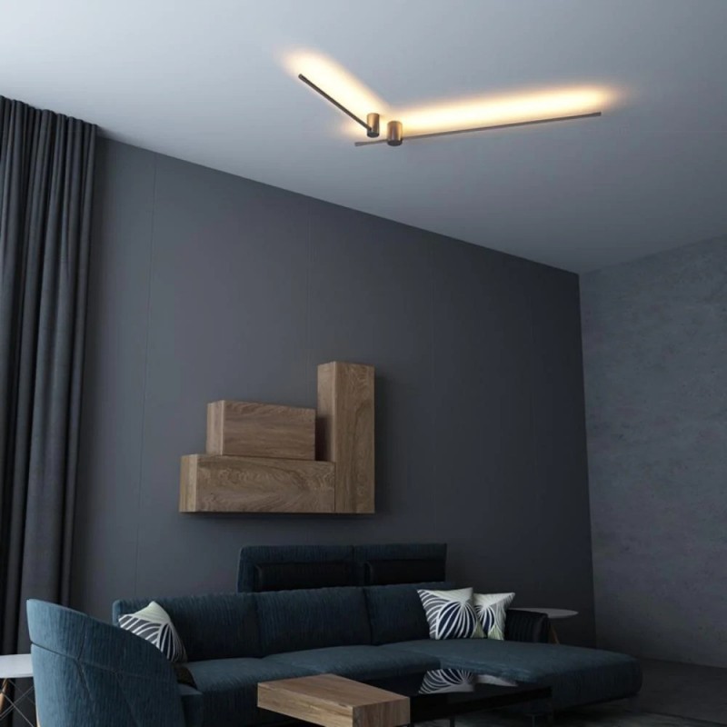 Modern Simple Linear LED Indoor Wall Light | KiKi Lighting
