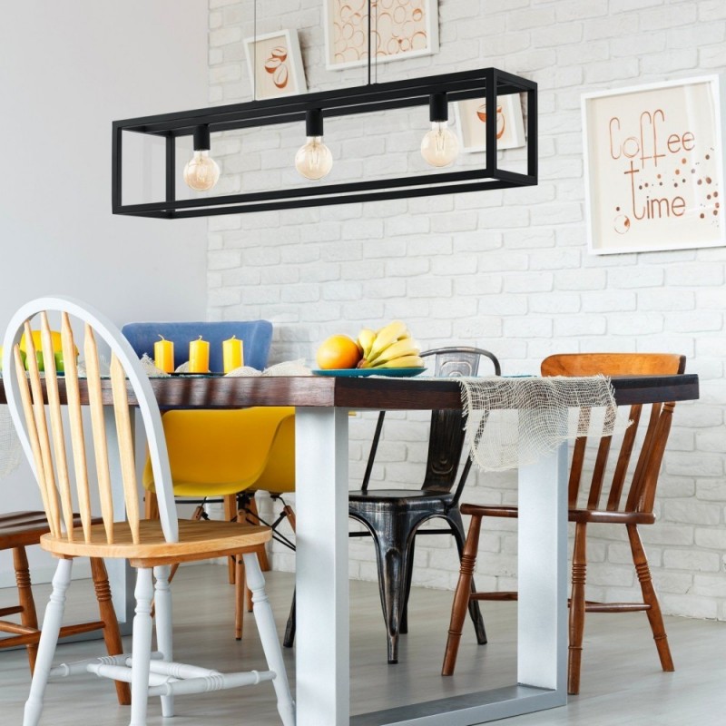 Industrial Kitchen Island Bar Pendant Lamp | Ceiling Light | KiKi Lighting