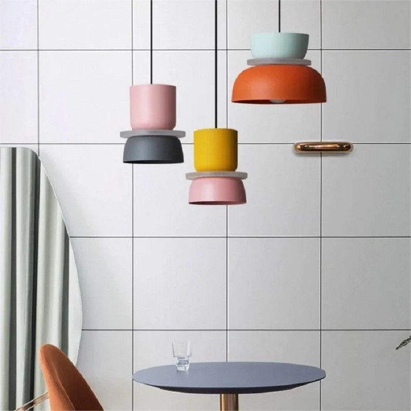 Macaron Decorative Pendant Light | Acrylic Pendant | KIKI Lighting