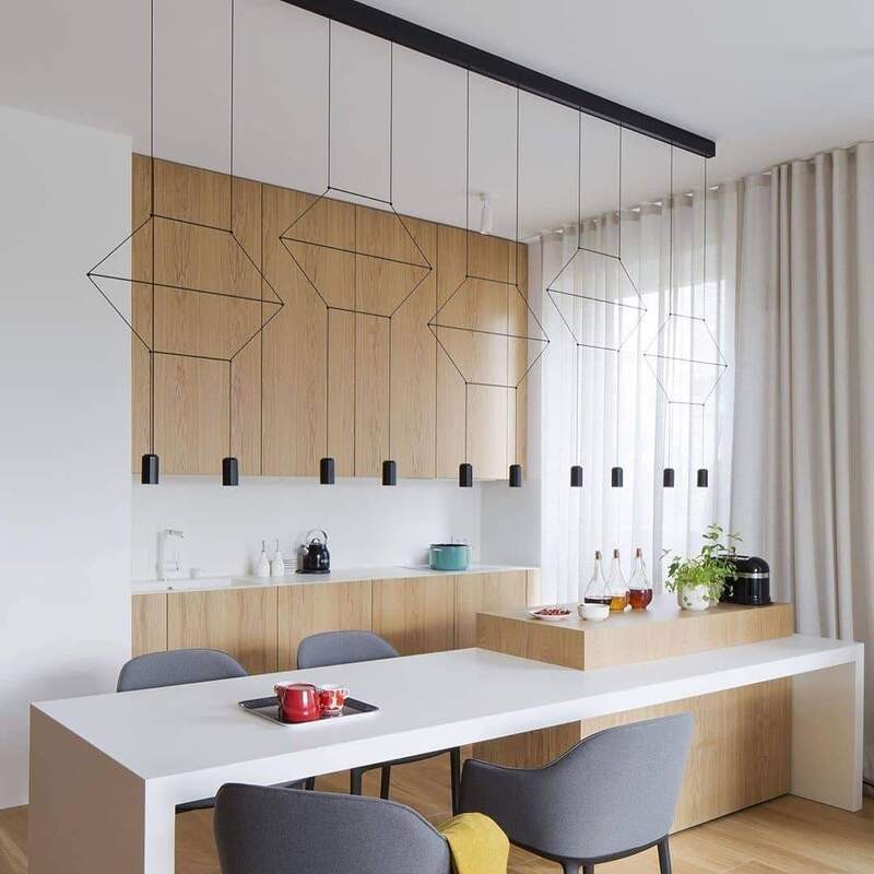 Wireflow Chandelier | Chandelier | KiKi Lighting