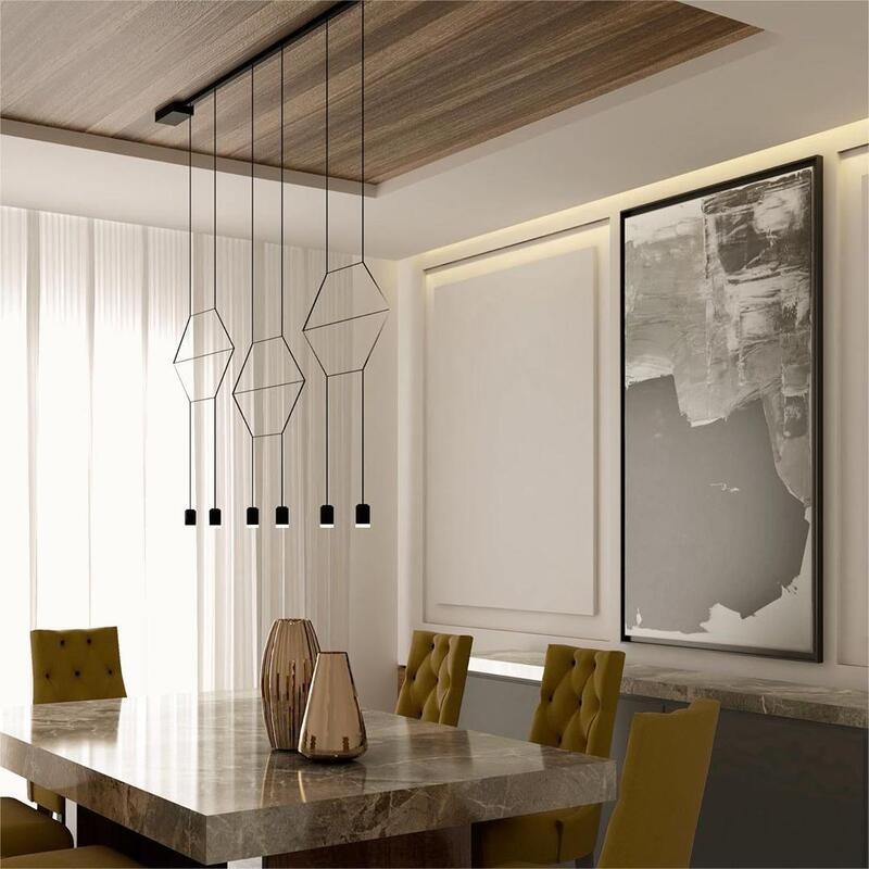 Wireflow Chandelier | Chandelier | KiKi Lighting
