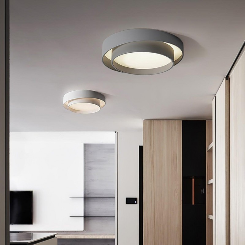Modern Minimalist Melody Disc Ceiling Light | KIKI Lighting