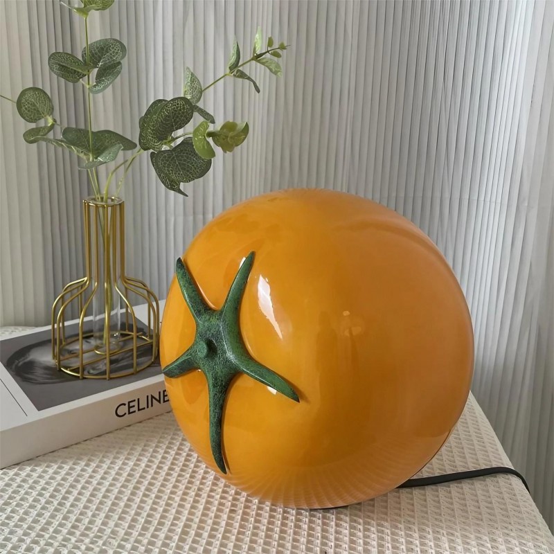 Modern Creative Design Tomato Lamp | Tomato Table Lamp | KIKI Lighting