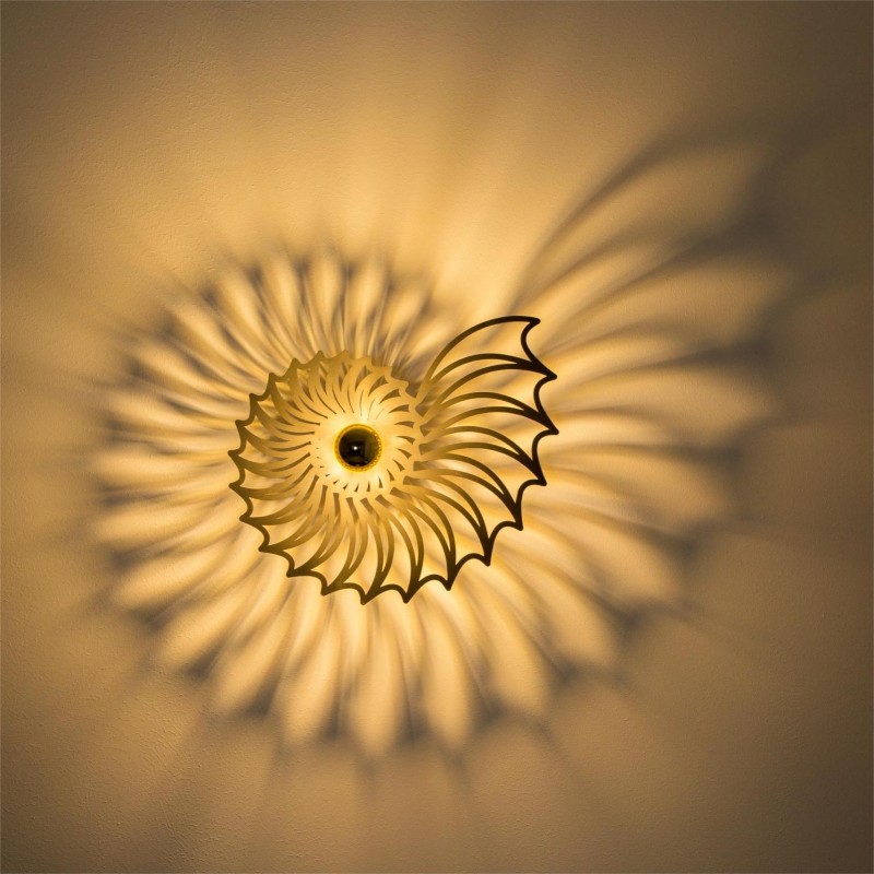 Nautilus Design Decorative LED Wall Light | Decorative Lamp | KIKI
