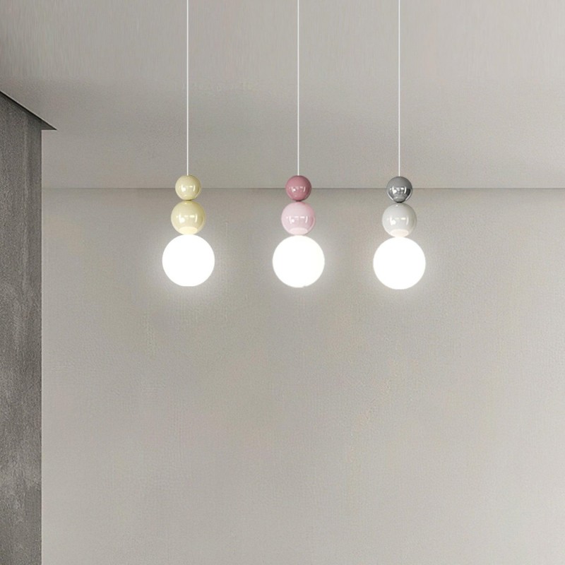 Mdern Nordic Acrylic Multi Ball Pendant Light | KIKI Lighting