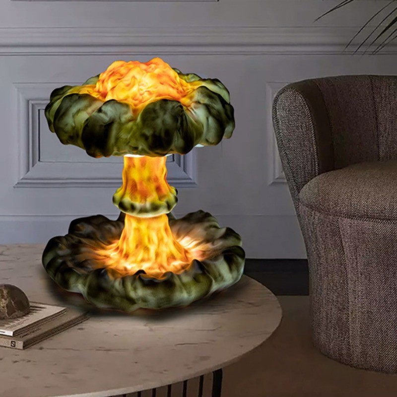 Creative 3D Printed Airplane Fire Dragon Table Lamp | Home | KIKI LIGHTING