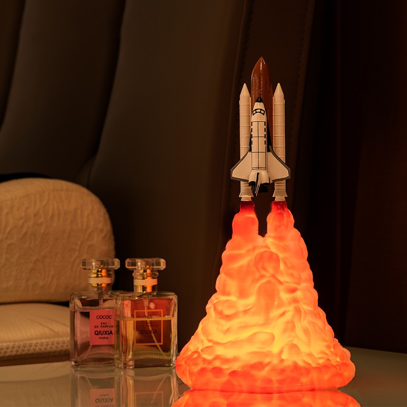 Creative 3D Printed Airplane Fire Dragon Table Lamp | Home | KIKI LIGHTING