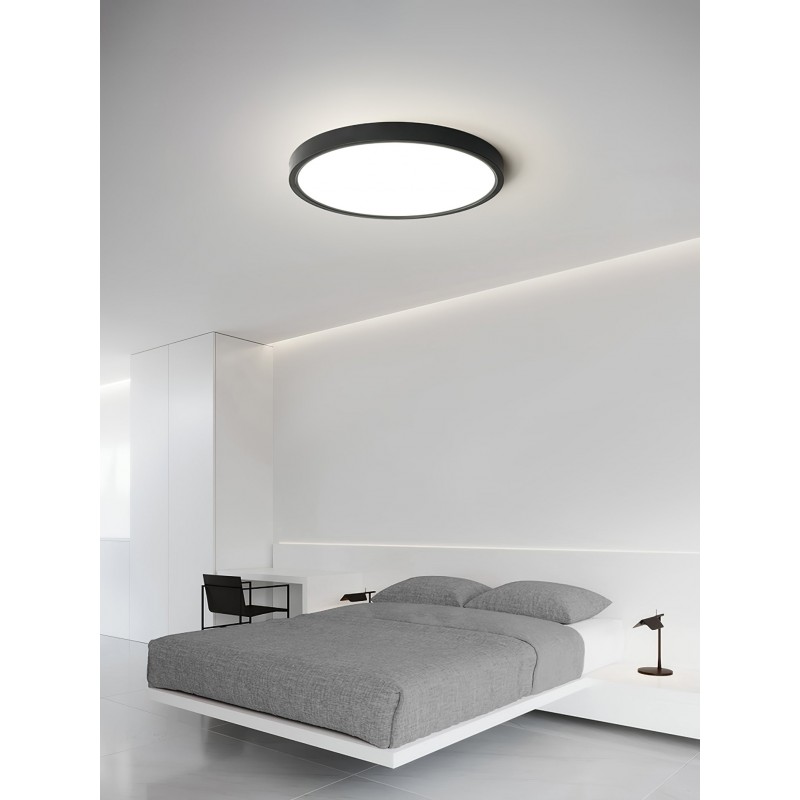 Minimalist Modern Round Acrylic Ceiling Light For Bedroom | Home | KIKI ...
