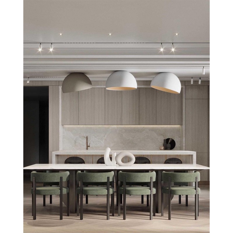 Simple Modern Nordic LED Eggshell Ceiling Lamp | Home | KIKI LIGHTING
