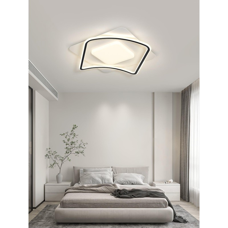Minimalist Geometry LED Ceiling Light | Home | KIKI LIGHTING