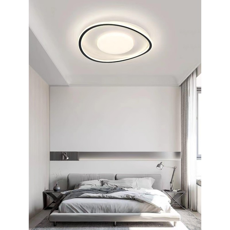 Minimalist Geometry LED Ceiling Light | Home | KIKI LIGHTING