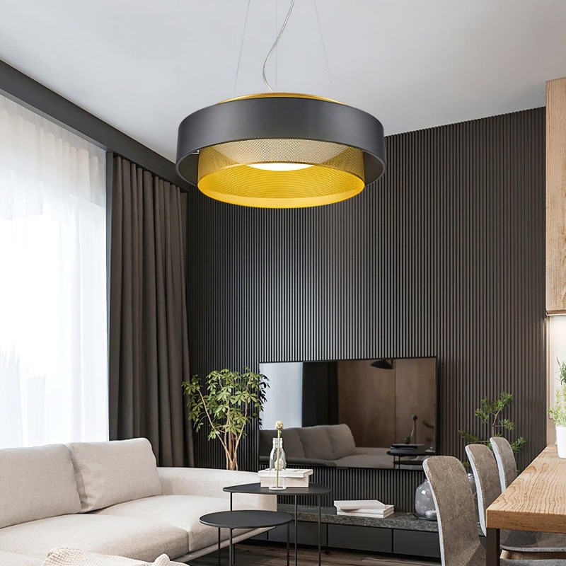 Modern Metal Circle pendant Light | Home | KIKI LIGHTING