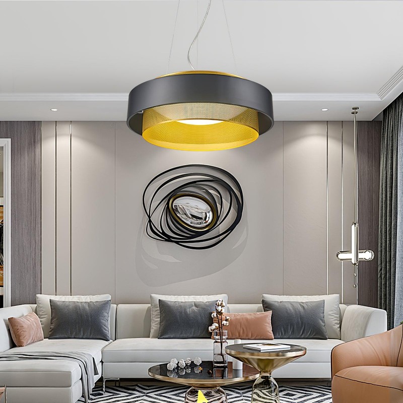 Modern Metal Circle pendant Light | Home | KIKI LIGHTING