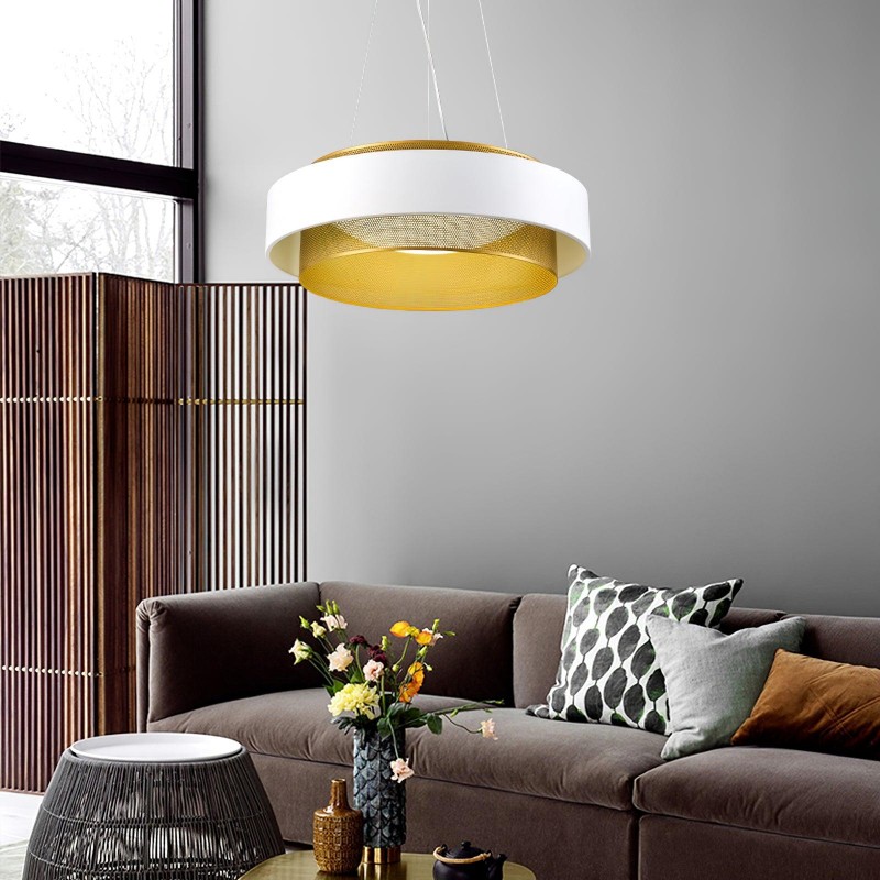 Modern Metal Circle pendant Light | Home | KIKI LIGHTING