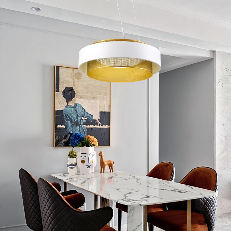 Modern Metal Circle pendant Light | Home | KIKI LIGHTING