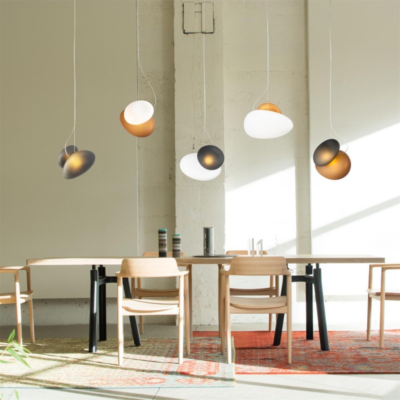 Translucent Frosted Glass Pendant Light | Home | KIKI LIGHTING