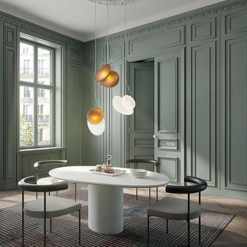 Translucent Frosted Glass Pendant Light | Home | KIKI LIGHTING