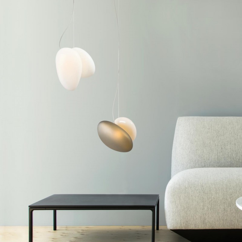 Translucent Frosted Glass Pendant Light | Home | KIKI LIGHTING