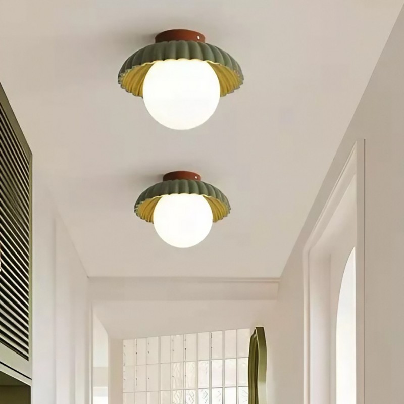 Alien Cream Style Ceiling Light | Home | KIKI LIGHTING