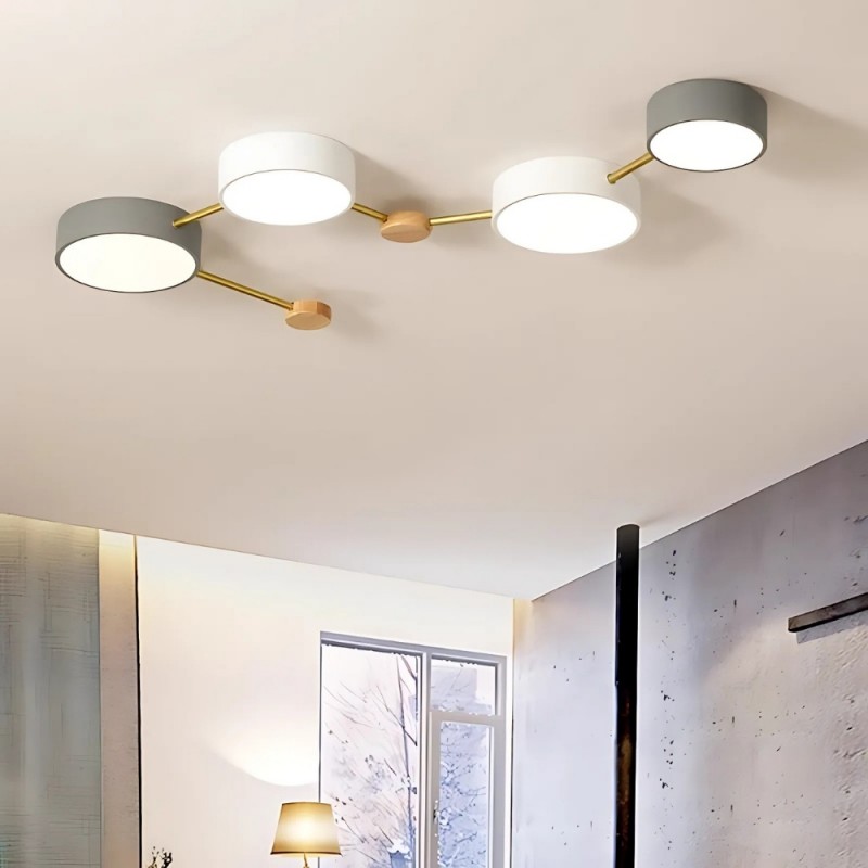 Modern Branch Circular Led Ceiling Lamp | KIKI Lighting