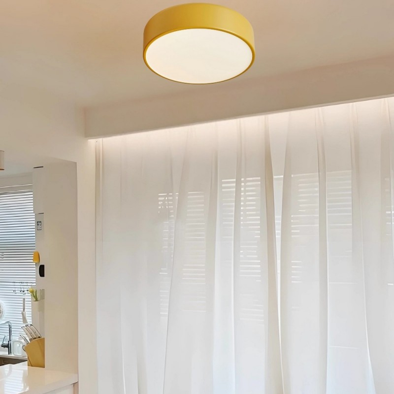 Modern Bobber Round LED Ceiling Light | KIKI Lighting
