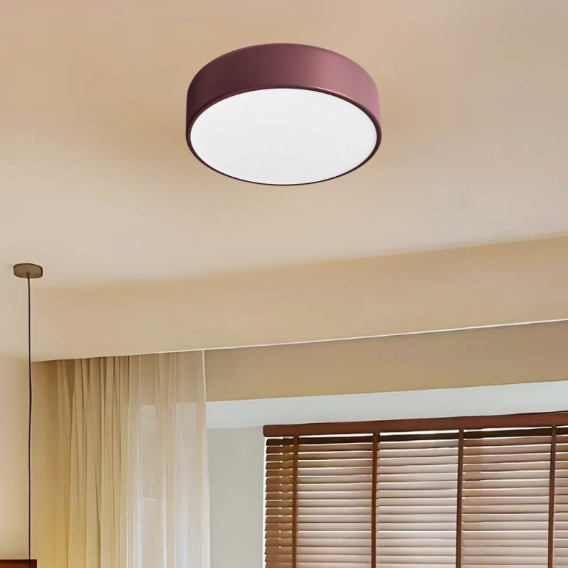 Modern Bobber Round LED Ceiling Light | KIKI Lighting