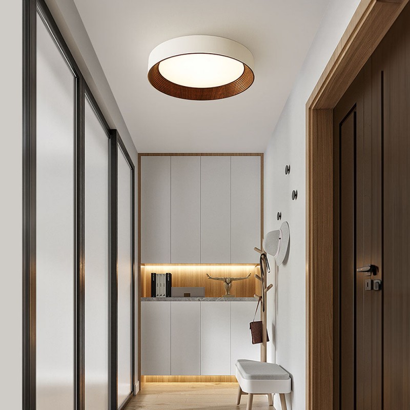 Minimalist LED Round Ceiling Light | Home | KIKI LIGHTING