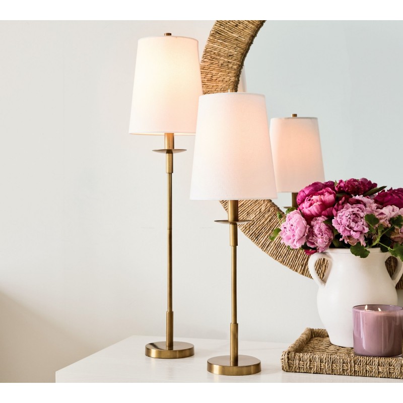 Rowan Contemporary Iron Table Lamp | Table Lamp | KIKI LIGHTING