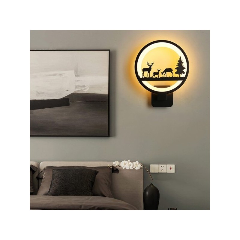Artistic Painting LED Wall Light | Wall Light | KiKi Lighting