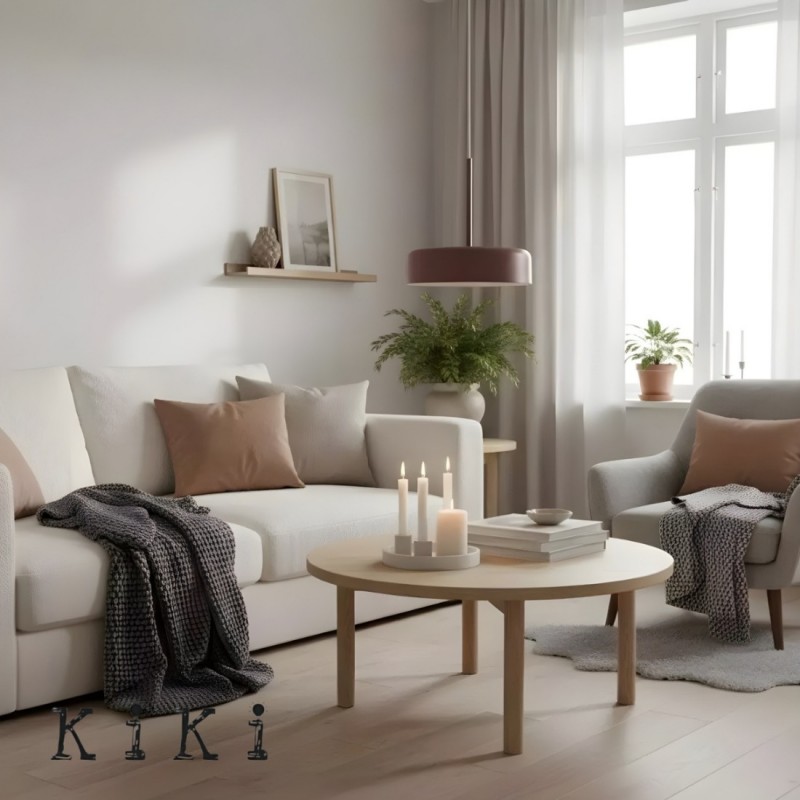 Modern Bobber Round Led Pendant Light | KIKI Lighting