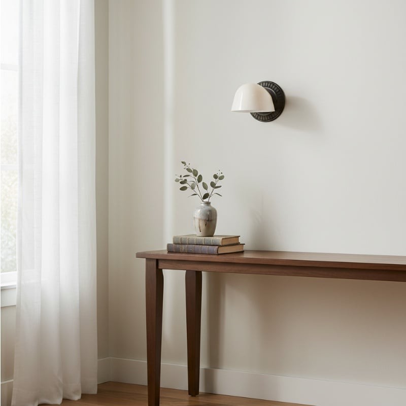 Fiea Fluted Wall Sconce - Art Deco Inspired Design with Soft Ambient ...