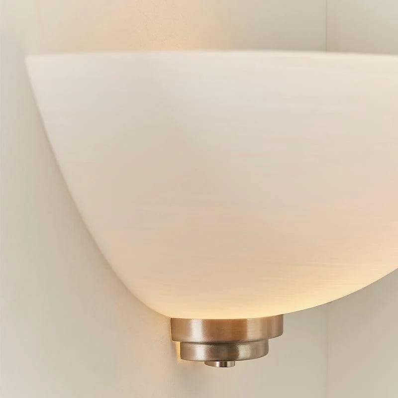 Lunetal Uplighter Retro Art Deco Profile Sconce - Decorative Wall Lamp ...