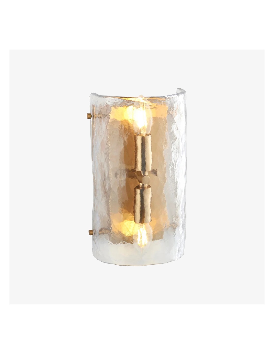 Panellux Modern Wall Fitting - Organic Textured Glass Panel Vintage ...