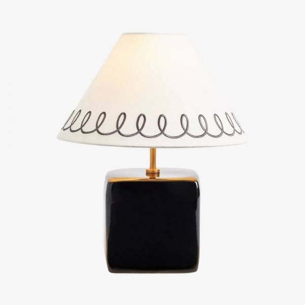 Lampe de table en céramique Aeva - Design moderne et élégant avec une ...
