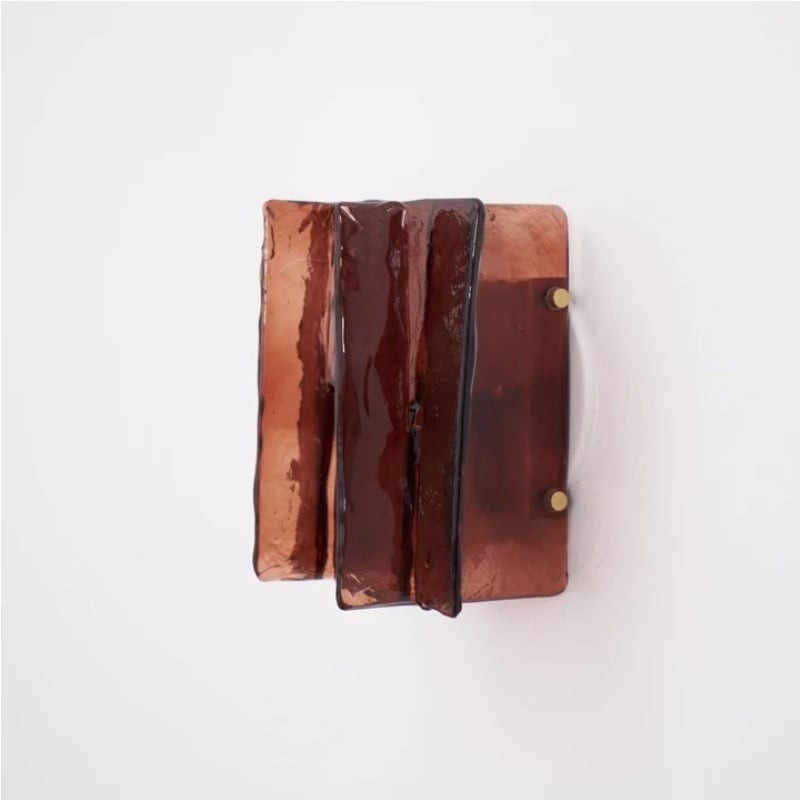 Lumiridge Modern Wall Light - Minimalist Design Metal Glass Fixture for ...