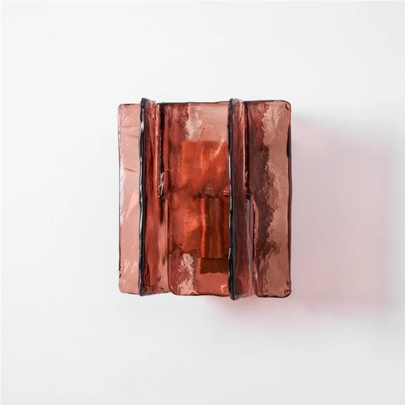 Lumiridge Modern Wall Light - Minimalist Design Metal Glass Fixture for ...