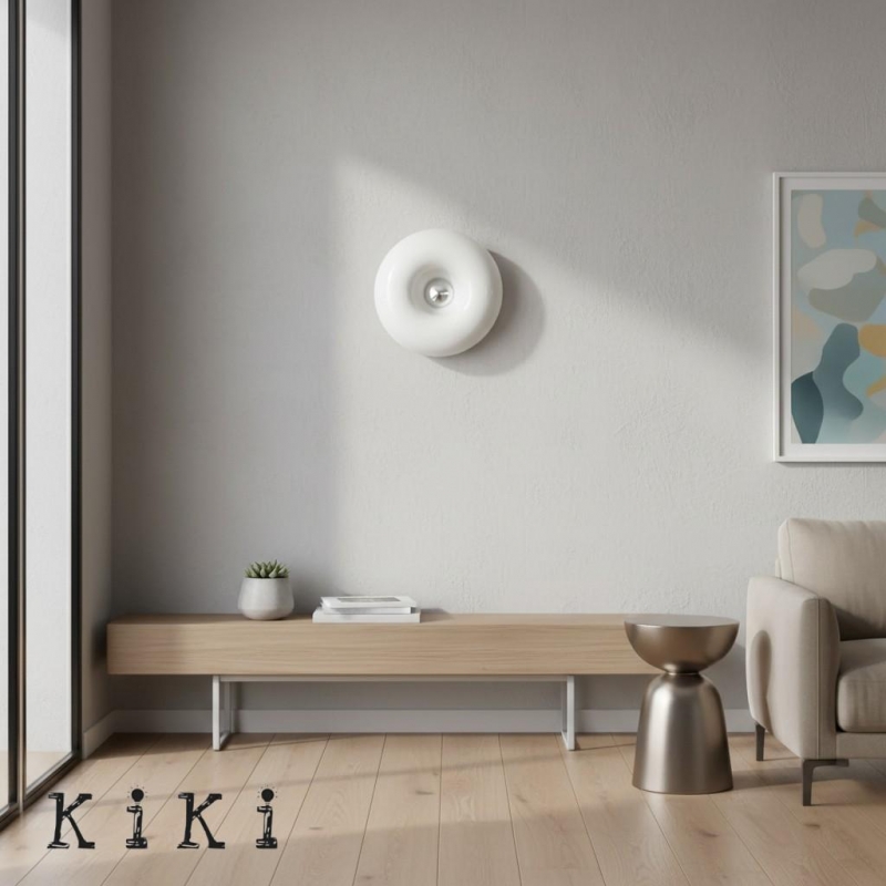 Modern Round Table Lamp Bauhaus Wall Lamp | KIKI Lighting