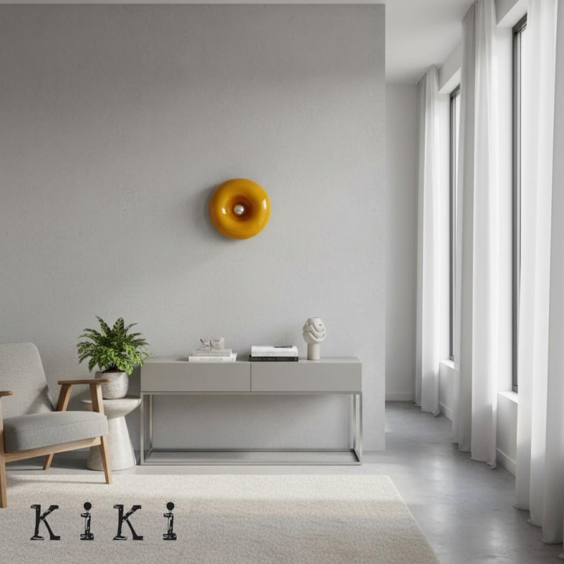 Modern Round Table Lamp Bauhaus Wall Lamp | KIKI Lighting